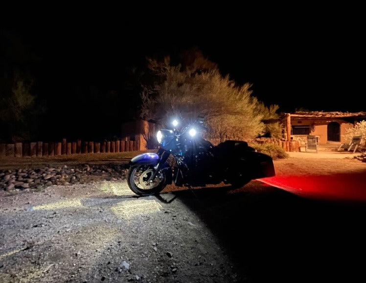 LED Motorcycle Headlight Aiming Instructions - Rogue Rider Industries