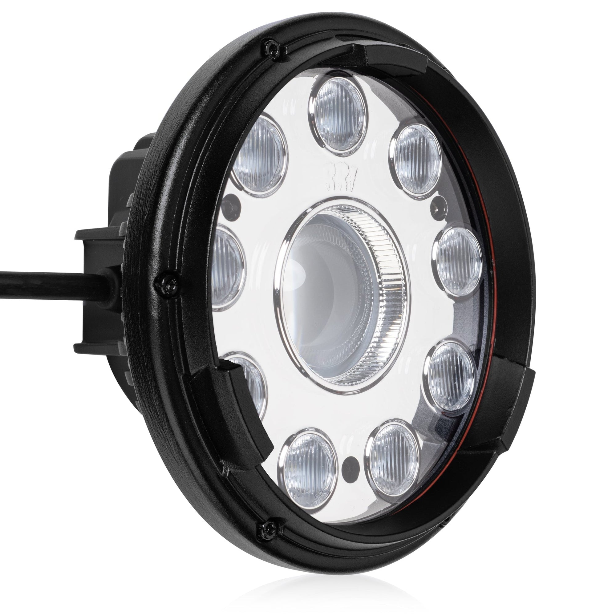 5.75" RRI Moto Illumination LED Headlight for Harley-Davidson - Rogue ...