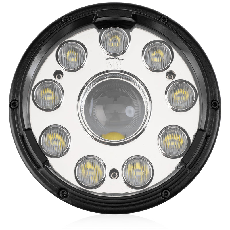 5.75" RRI Moto Illumination LED Headlight for Harley-Davidson - Rogue ...